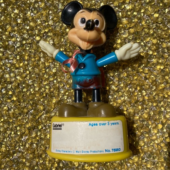 Disney | Toys | 3 For 3 1977 Mickey Mouse Push Puppet | Poshmark